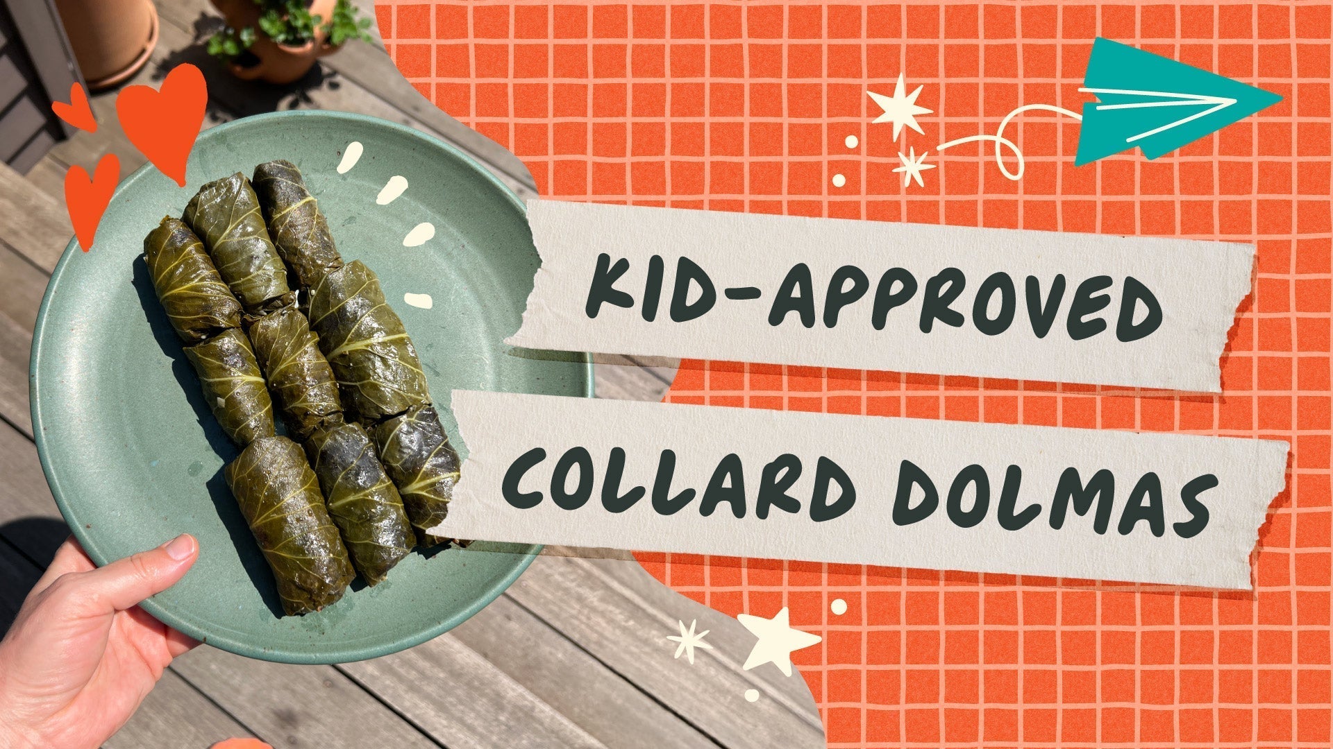 Collard Green Dolmas Your Kids Will Actually Eat