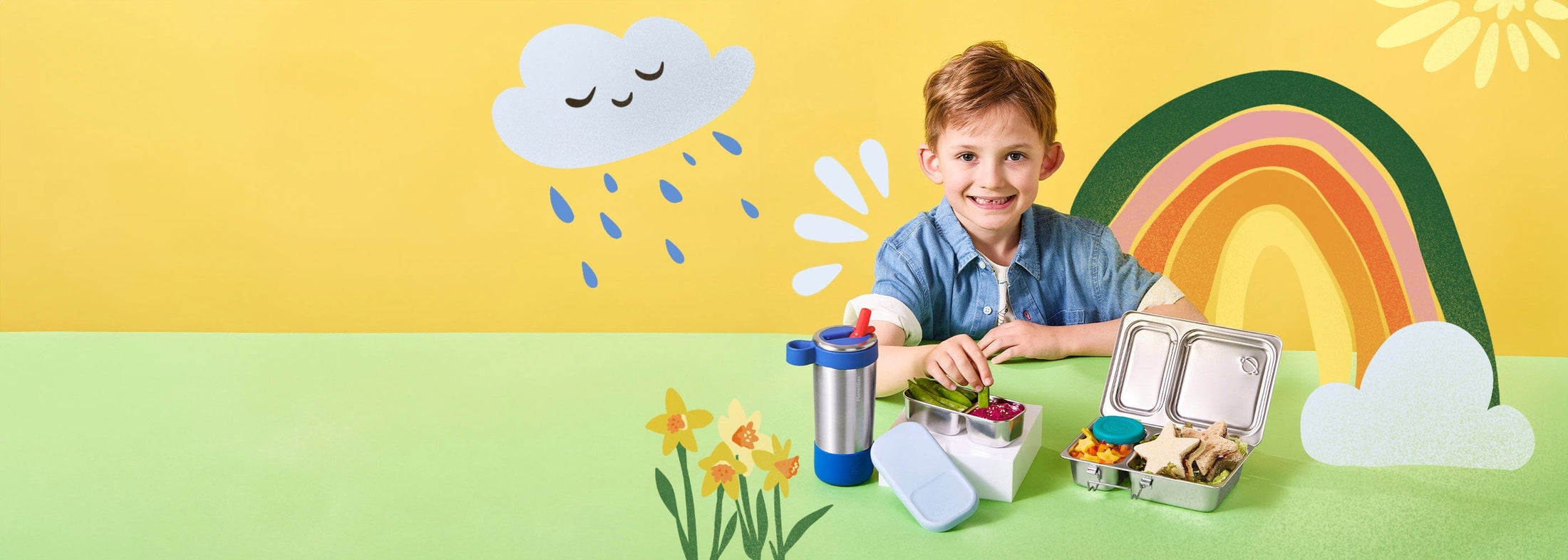 PlanetBox - the Eco-Friendly, Stainless Steel Lunchbox