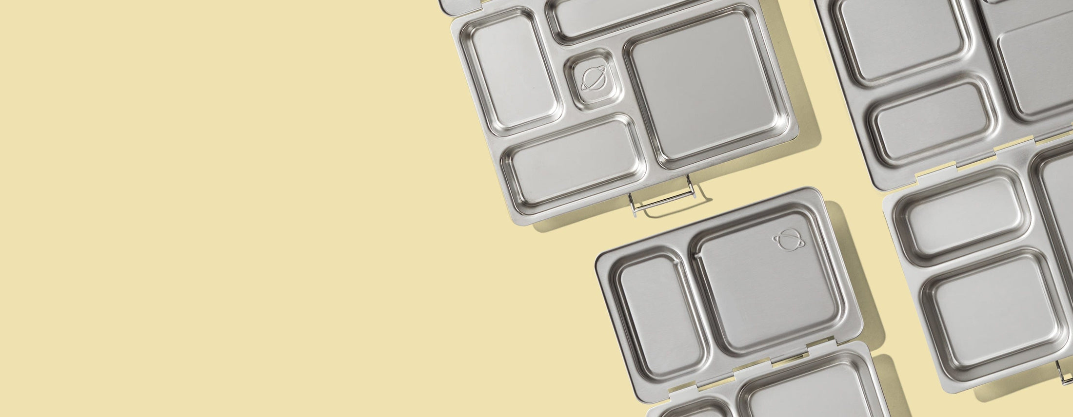 PlanetBox lunchboxes come in 4 different sizes, great for school or work