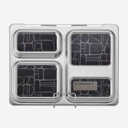 PlanetBox magnets decorate your metal lunchbox