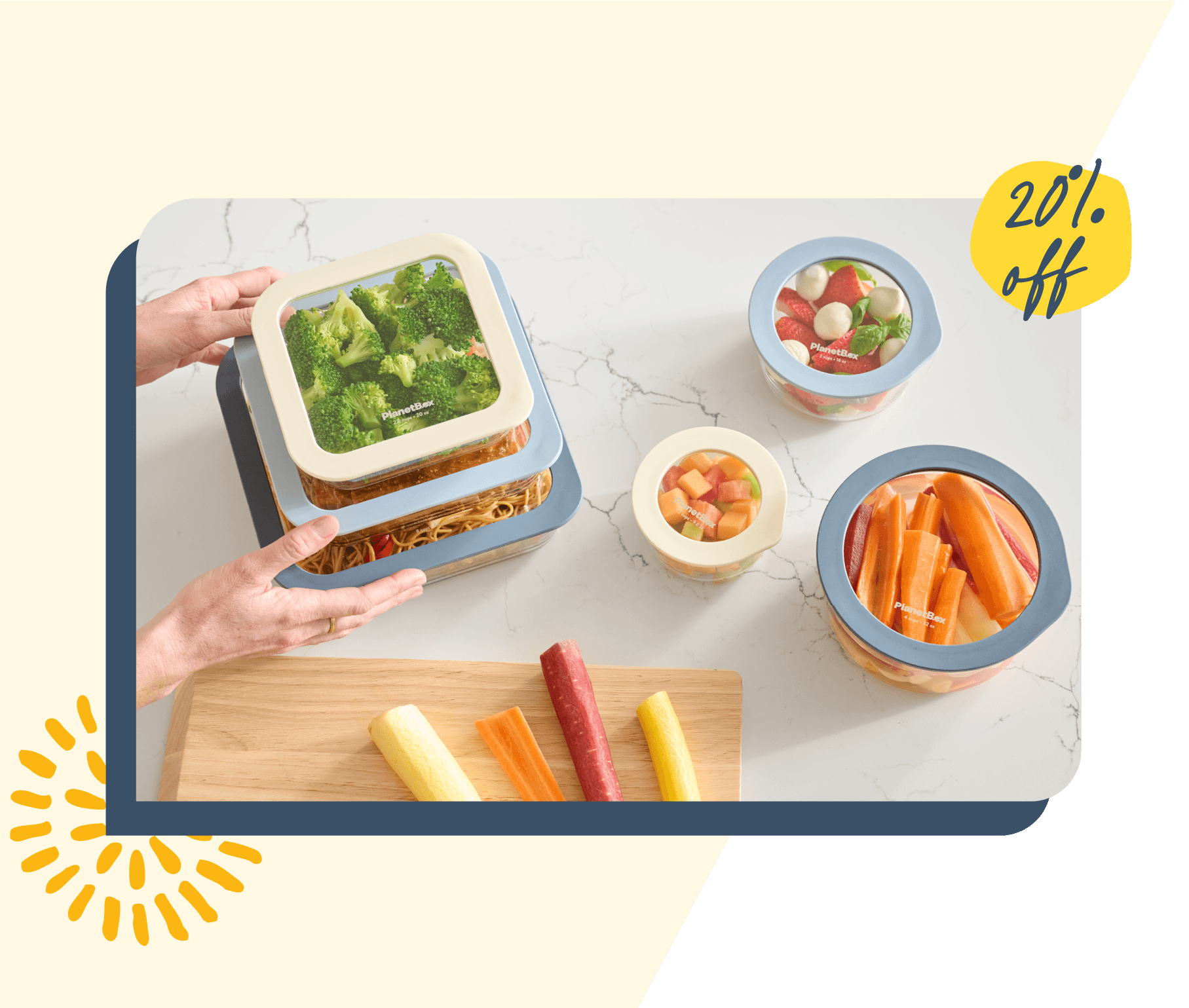 PlanetBox - the Eco-Friendly, Stainless Steel Lunchbox