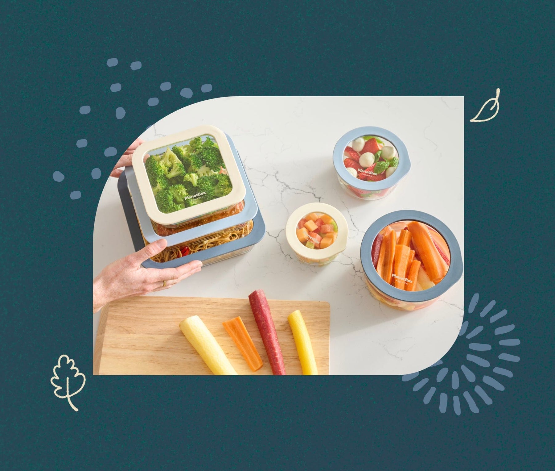 PlanetBox - the Eco-Friendly, Stainless Steel Lunchbox