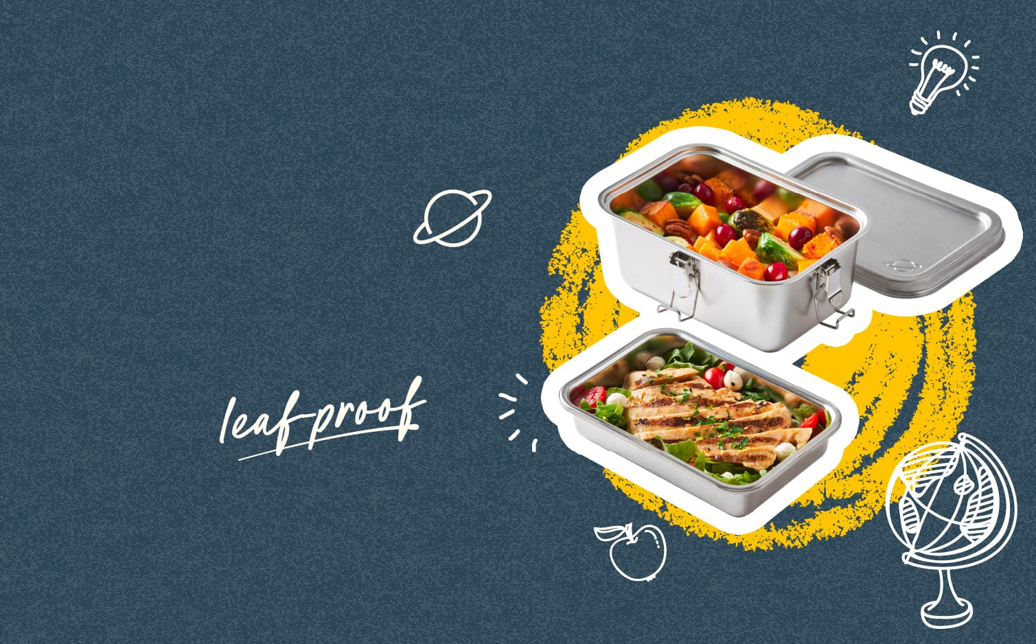 PlanetBox - the Eco-Friendly, Stainless Steel Lunchbox