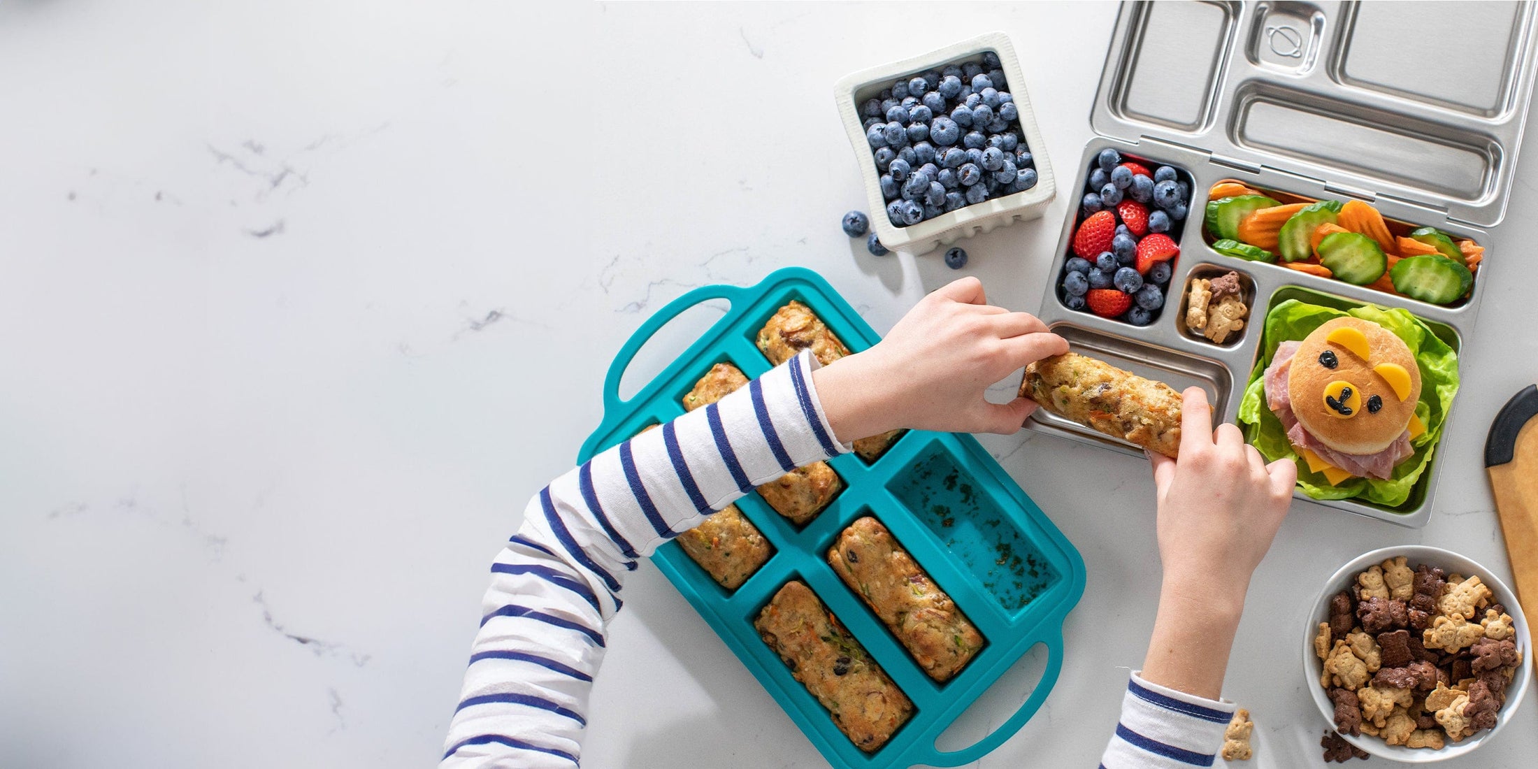 PlanetBox - the Eco-Friendly, Stainless Steel Lunchbox