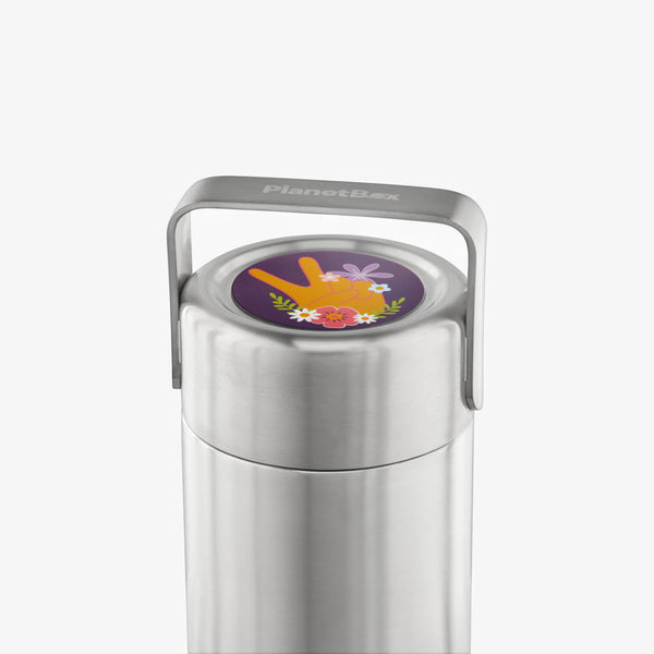 Insulated Hot or Cold Food Container with Magnet